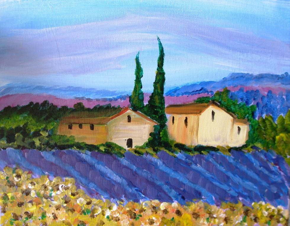 Sol Stone Winery, Woodinville – “South of France” | Corks and Canvas Events