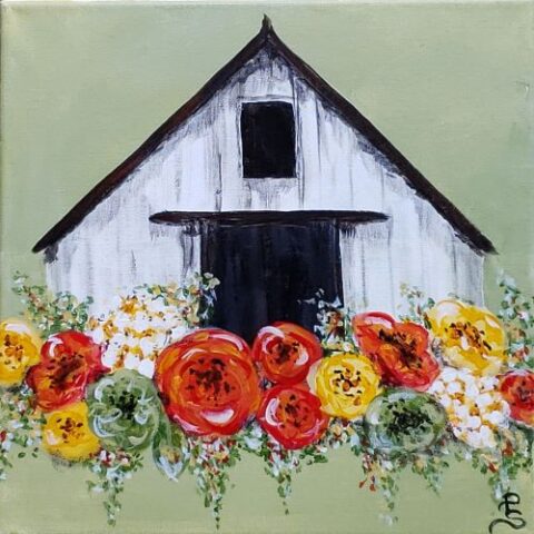 SOLD OUT! Rustic Cork, Lake Stevens “Spring Barn” | Corks and Canvas Events